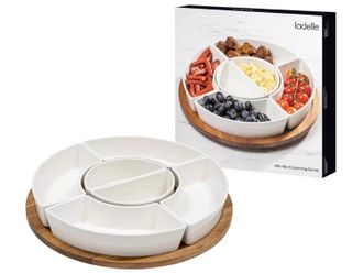 Ladelle Alto Serve & Share wei&szlig; Drehteller 41cm