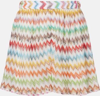 Missoni Short Zigzag en lam&eacute;