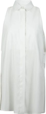 Darkpark Darkpark, Femme, Blouses et Chemises, Blanc, Taille: 40 FR Vanessa Sleeveless Tank Shirt
