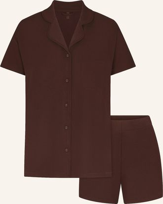 SKIMS Skims Shorty-Schlafanzug Soft Lounge braun