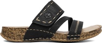 Rieker Pantoletten Rieker 61150-01 Schwarz