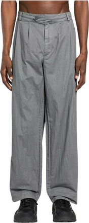 C.P. Company C.p. Company, Homme, Pantalons, Gris, Taille: M Pantalon Cargo Ample 50 Fili Wax
