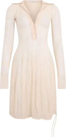 Philosophy di Lorenzo Serafini Femme, Robes, Beige, Taille: 36 FR Robe &eacute;l&eacute;gante longueur genou