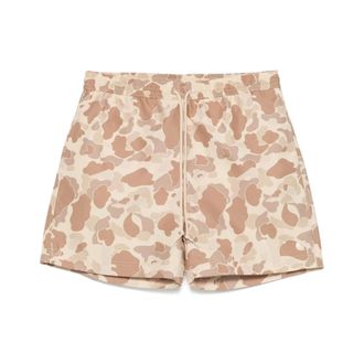 Carhartt Work in Progress Homme, Maillots de bain, Beige, Taille: S Maillot de bain avec cordon de serrage &eacute;lastique &agrave; la taille