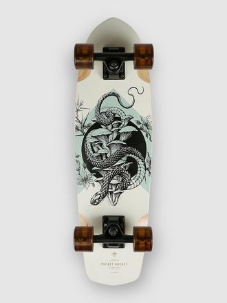 Arbor Bamboo Pocket Rocket 27 Skateboard complet &agrave; motifs