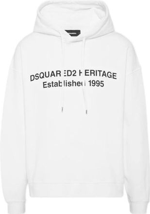 Dsquared2 Homme, Sweatshirts et sweats &agrave; capuche, Blanc, Taille: M Dsquared2 Sweaters White