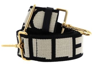 Coccinelle Nastro Signature Shoulder Strap Chalk/Noir