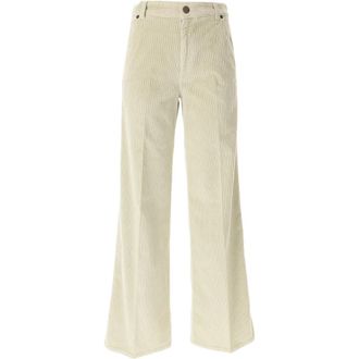 PT01 Beige Hose - - Trousers - Damen - Beige - W27