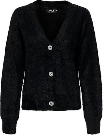 Only Gilets Cardigans Ella Black XL
