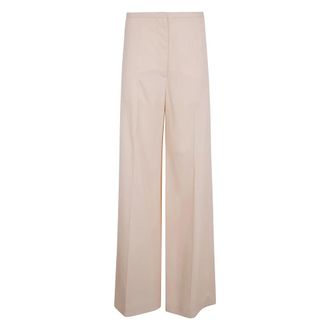 Alberta Ferretti Femme, Pantalons, Rose, Taille: 36 FR Wide Leg Pantalons