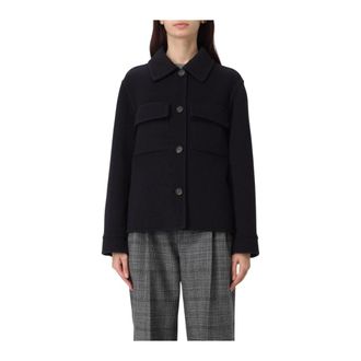 Brunello Cucinelli Femme, Vestes, Bleu, Taille: 34 FR Veste Boutonn&eacute;e