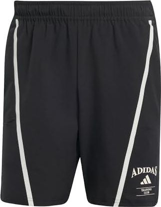 adidas Mens Short Designed-for-Training Legacy, Black/Chalk White, XL