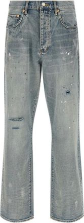 Purple Homme, Jeans, Bleu, Taille: W33 P011 Jeans Droit