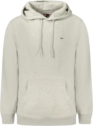 Tommy Hilfiger Homme, Sweatshirts et sweats &agrave; capuche, Gris, Taille: XL Sweat &agrave; Capuche Regular Petit Logo Drapeau