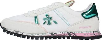 Premiata Femme, Chaussures, Blanc, Taille: 38 EU Seand Baskets