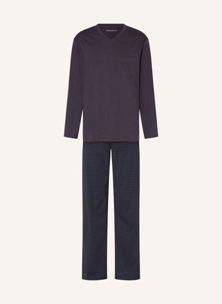 Schiesser Schlafanzug Comfort Essentials lila