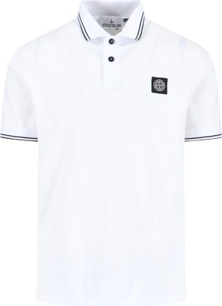 Stone Island Logo Polo Shirt