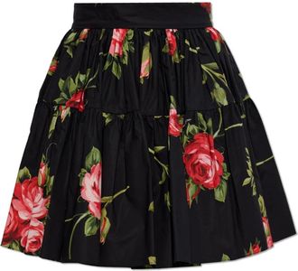Dolce & Gabbana Femme, Jupes, Noir, Taille: 40 FR Short Skirts
