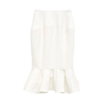 Jacquemus Palmier Rock - - Skirts - Damen - Wei&szlig; - S