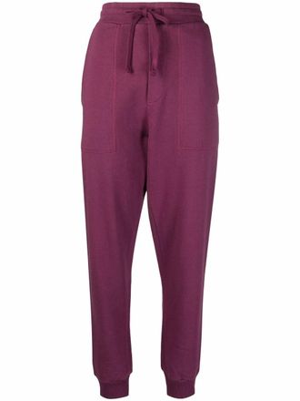 Nanushka Jogginghose mit Logo-Stickerei - Violett