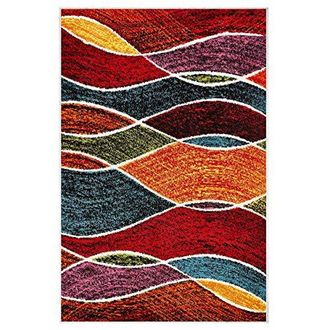 Homemania Bedruckter Teppich Fish 1, Druck, Mehrfarbig, Polyamid, 80 x 200 cm