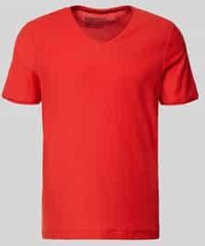 Mc Neal Regular Fit T-Shirt mit V-Ausschnitt