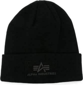 Alpha Industries Bonnet VLC - Homme - Accessoires - Noir - Taille: ONE Size