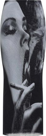 Jean Paul Gaultier Langer Rock - Grau