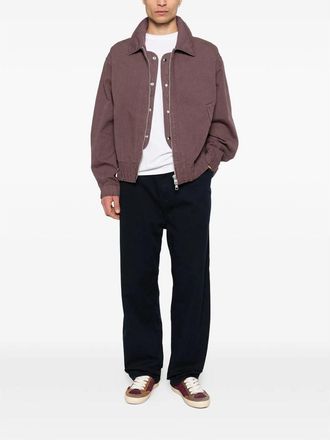 Carhartt Work in Progress Organic Cotton Straight-Leg Trousers - Blue