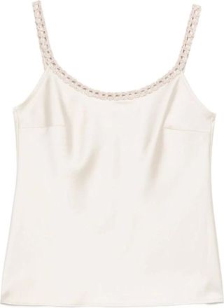 D.exterior Femme, Tops, Blanc, Taille: 42 FR Sleeveless Top