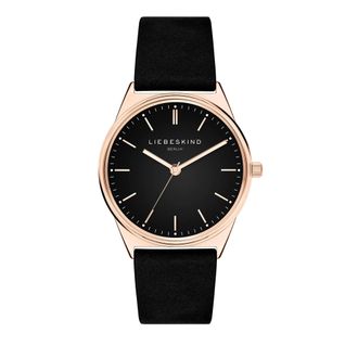Liebeskind Liebeskind Berlin Uhren - Echtleder Vintage Classic - Gr. unisize - in Schwarz - f&uuml;r Damen