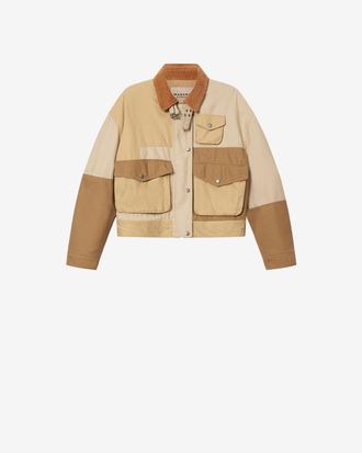 Isabel Marant Veste Risla - Femme - Beige - Taille34 - Marant &Eacute;toile