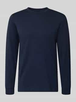 Tom Tailor Regular Fit Langarmshirt aus reiner Baumwolle