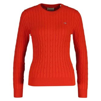 GANT Stretch Cotton Cable C-Neck Strickpullover