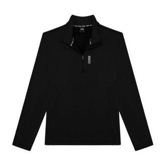 Colmar Homme, Sweatshirts et sweats à capuche, Noir, Taille: L Pull Thermique à Demi-Zip