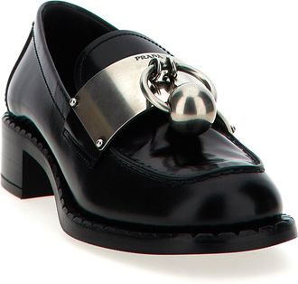 Prada Piercing Loafer - Black
