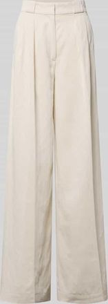 Marc O'Polo Loose Fit Weite Hose aus Viskose-Leinen-Mix