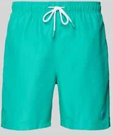 Shiwi Regular Fit Badehose mit Label-Patch Modell Mike