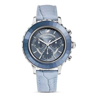 Swarovski Octea Lux Chrono - - Accessories - Damen - Blau - ONE SIZE