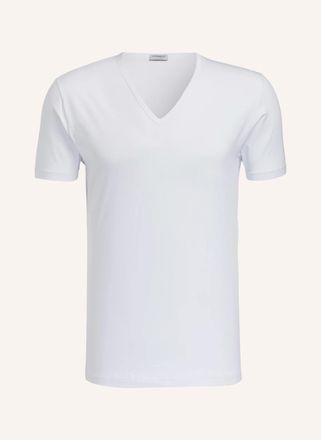 Zimmerli V-Shirt Pure Comfort weiss