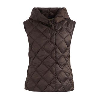 Max Mara Wkdgiochi Daunenweste - - Jackets - Damen - Braun - S