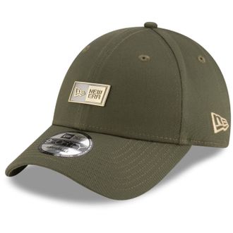 New Era 9Forty Strapback Cap - Metal Badge Oliv