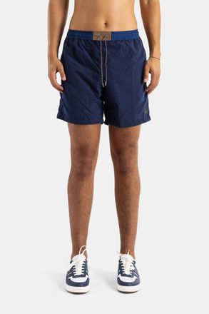 Sease Mens Navy Blue Nylon Swim Shorts