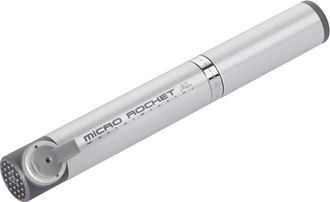 Topeak Micro Rocket Alu - Fahrradpumpe aus geb&uuml;rstetem Alu, Luftpumpe
