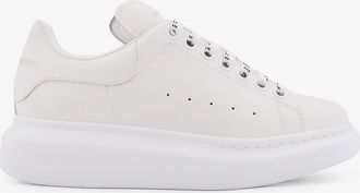 Alexander McQueen Oversized leather sneakers - ALEXANDER MCQUEEN - gender_Woman