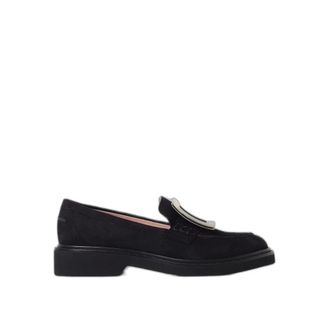 Roger Vivier Viv Rangers Loafer mit Schnallen-Detail - - Shoes - Damen - Schwarzk - 35 EU