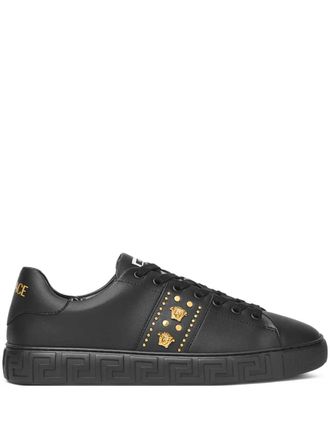 Versace Baskets Greca avec clous