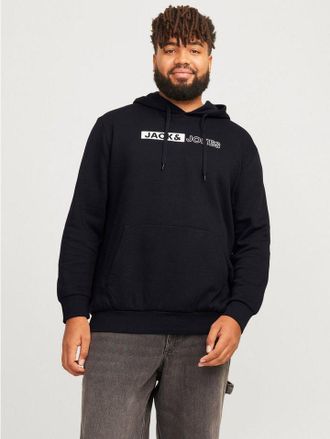 Jack & Jones Plus Size Hoodie JJECORP LOGO SWEAT HOOD PLAY NOOS PLS