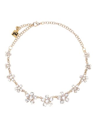 Rosantica collier à fleurs en cristal - Or