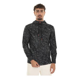 Kiton Blumiger Sweatshirt mit Rei&szlig;verschluss - - Jackets - Herren - Grau - 2XL